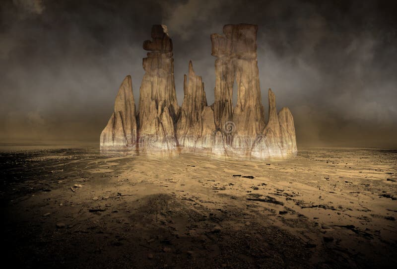 Desolate Landscape Wallpaper