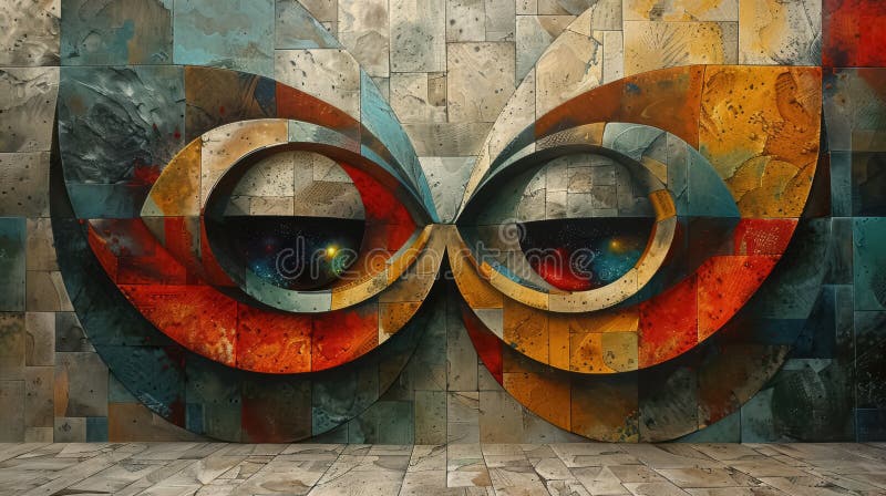 Surreal Mystical Fantasy Artwork. Impossible Art Stock Illustration ...