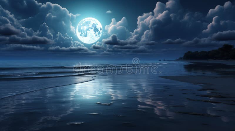 Featuring Moonlight Stock Illustrations – 264 Featuring Moonlight Stock ...