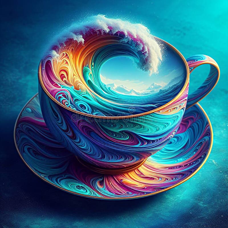 Wave Surreal Background Stock Illustrations – 181,189 Wave Surreal ...