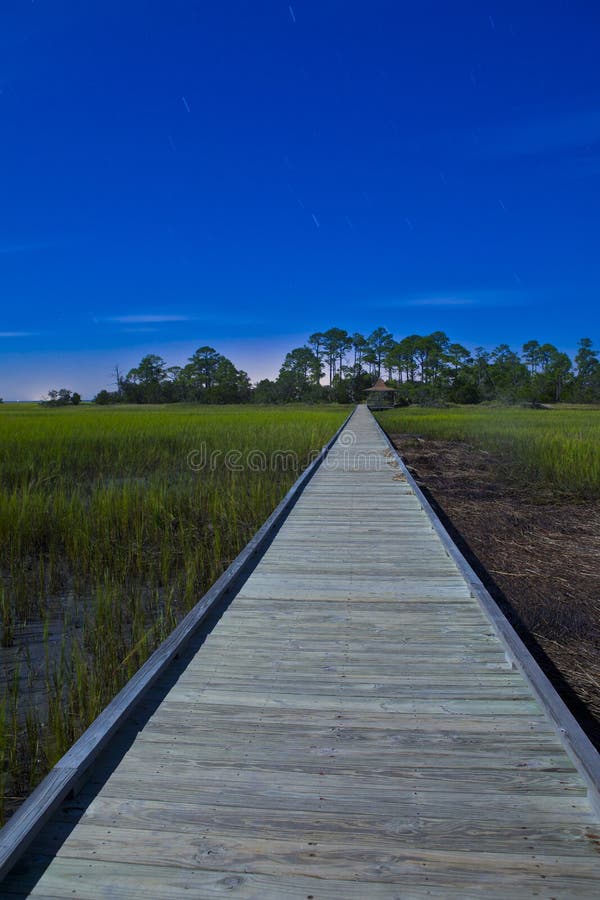 Surreal path into distance stock photo. Image of dark - 28956136