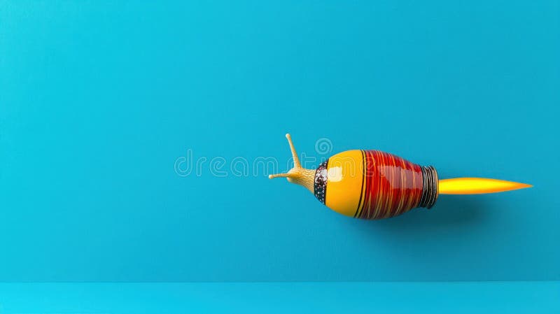 Snail Rocket: a Whimsical Juxtaposition of Slow and Fast Movement in ...