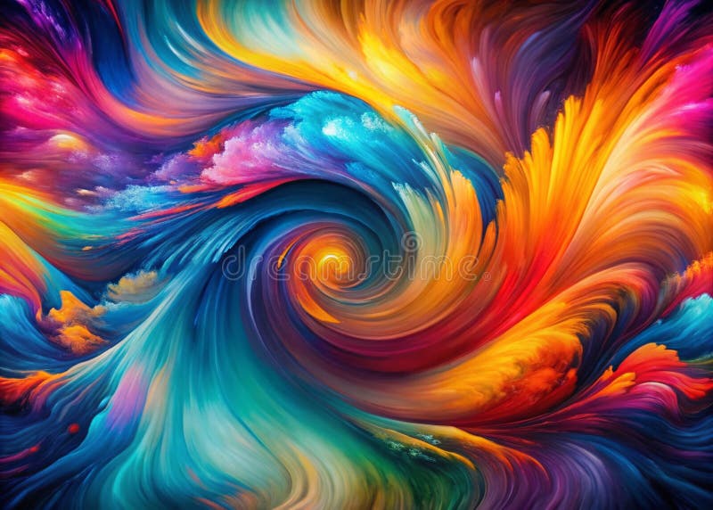 Surreal Portrait Photography Backgrounds Vibrant Psychedelic Patterns ...