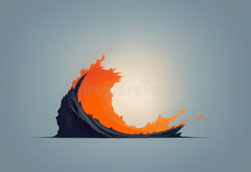Surreal Powerful Ground Burst Explosion Stock Illustrations – 16 ...