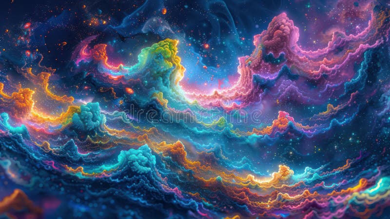 Surreal Psychedelic Dream: a Colorful Image Capturing the Effects of ...