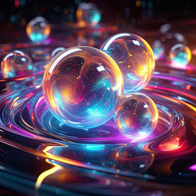 Surreal Recursive Orbs Floating in a Miasma of Quantum Plasma of ...