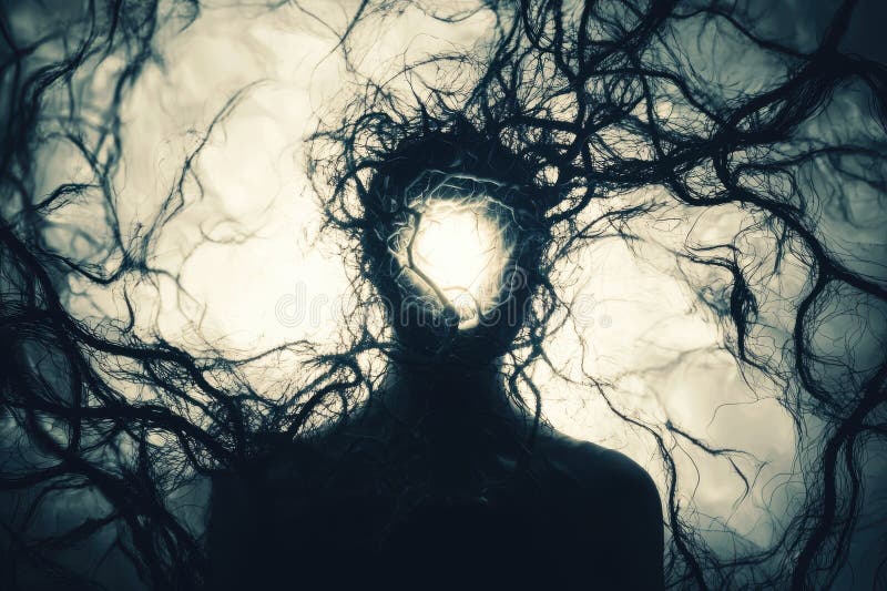 Surreal Representation of Emotional Vulnerability Stock Illustration ...