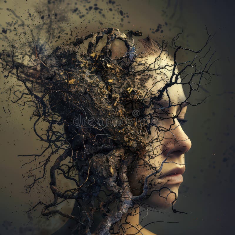 A Surreal Representation of Nature and Humanity Blending Together in ...