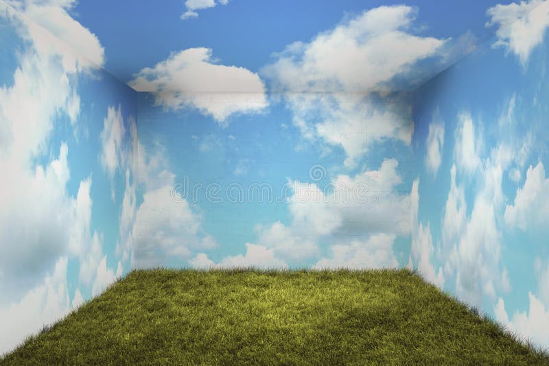 Surreal room stock image. Image of country, beautiful - 28178041