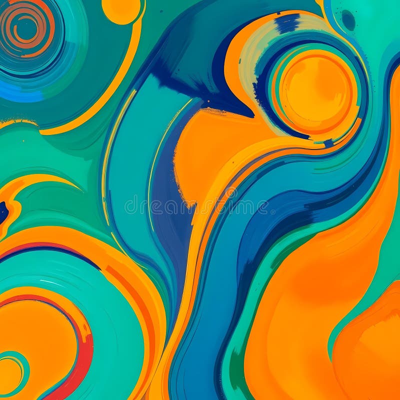 Seamless Abstract Floral Pattern in Graffiti Style. Quality ...