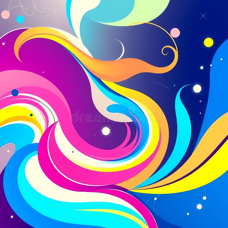 Seamless Abstract Floral Pattern in Graffiti Style. Quality ...