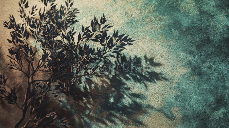 Surreal Shadow Art with Tree Cutouts Artistic Exploration Indoor ...