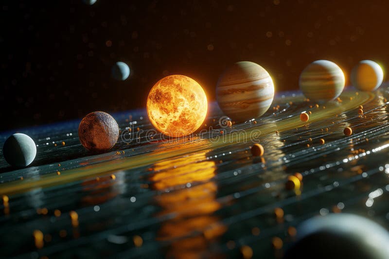 Surreal Solar System: a Celestial Canvas of Wonders and Imagination ...