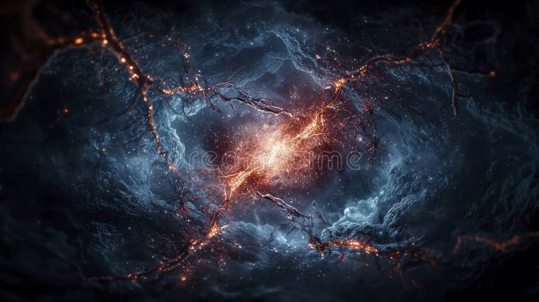 Surreal Space Exploration Visualization of Cosmic Phenomena Digital Art Outer Space Abstract ...