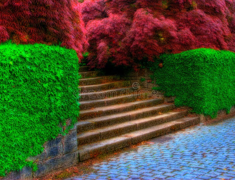 Surreal Stairs stock photo. Image of passage, unreal, stairway - 2473592