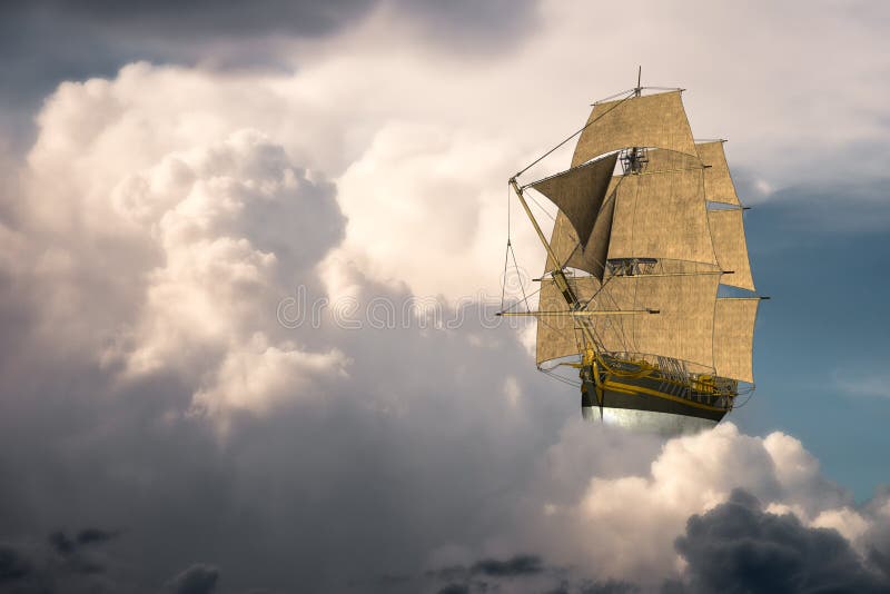 Surrealistic Ship