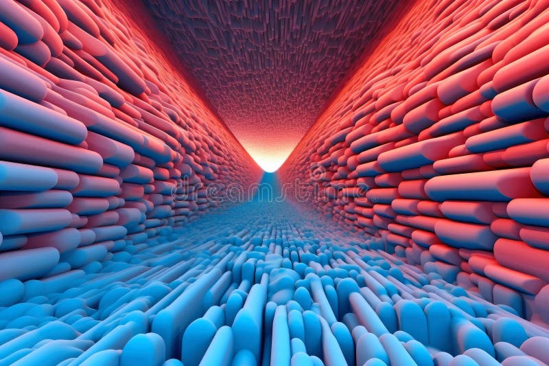 Surreal Three Dimensional Background Texture Created with Generative AI ...