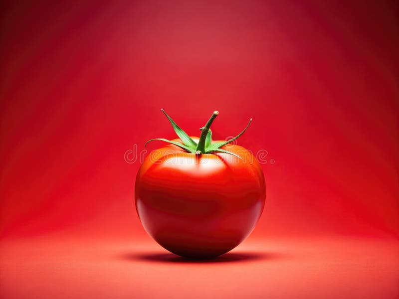 Surreal Tomato Banner a Panoramic Red Background for a Creative Website ...