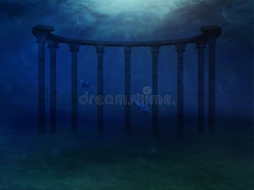 Atlantis Columns Stock Illustrations – 243 Atlantis Columns Stock ...