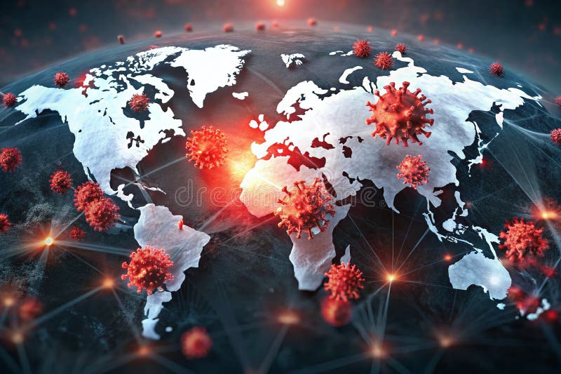 A Surreal Visual Representation of Global Coronavirus Pandemic Spread a ...