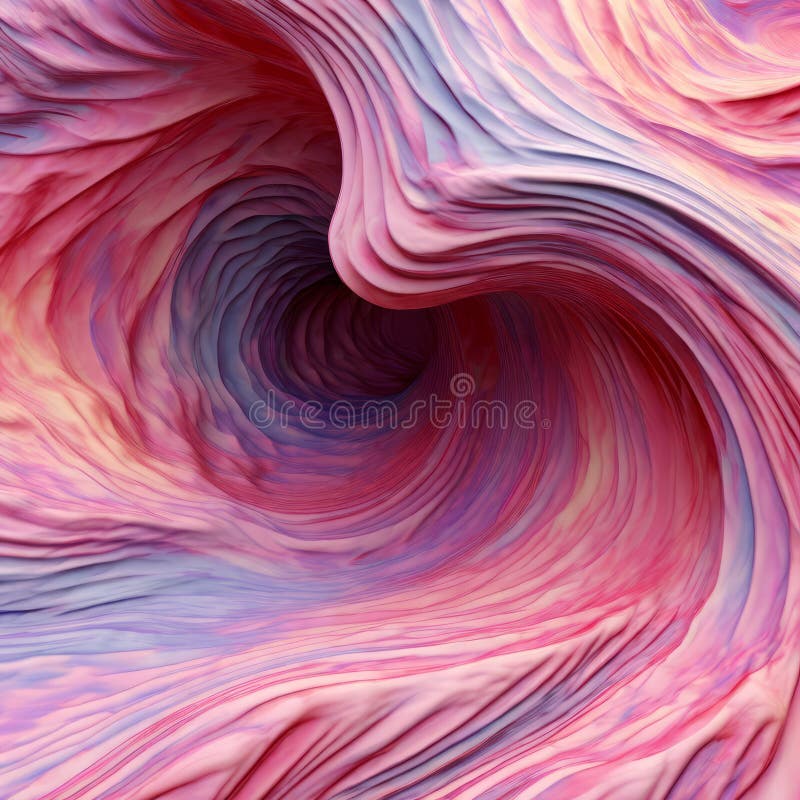 Surreal Wave Pattern with Distorted and Twisted Forms K Uhd Ve Stock ...