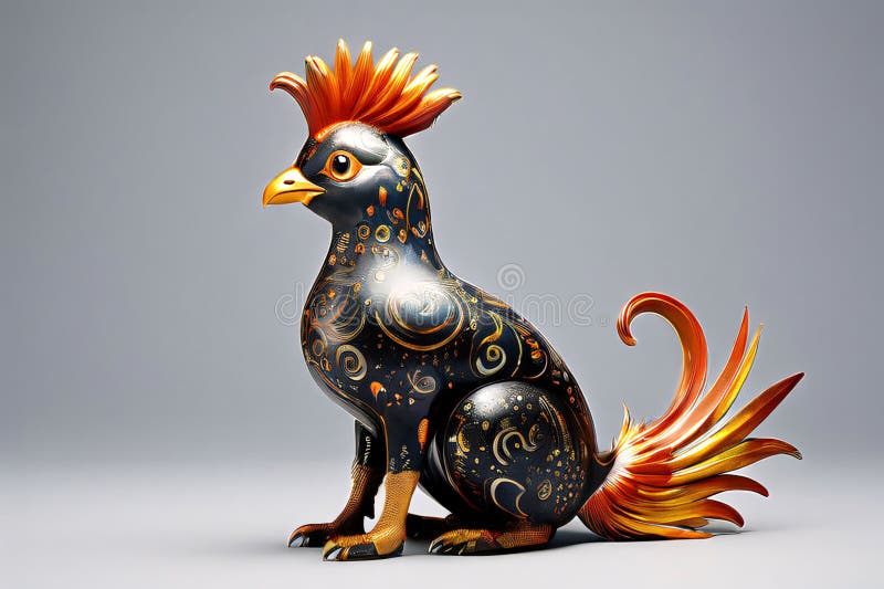 A Surreal and Whimsical Creature with the Graceful, Sleek Body and the ...