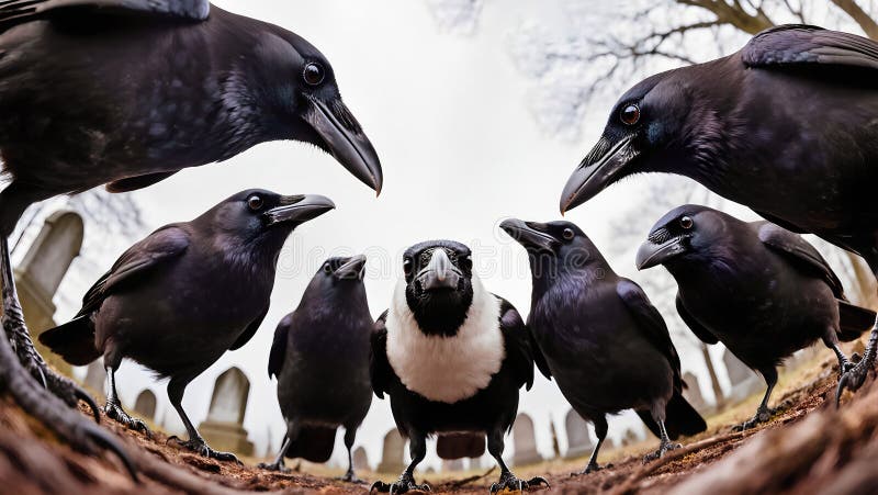 Curious Crows Stock Illustrations – 13 Curious Crows Stock ...