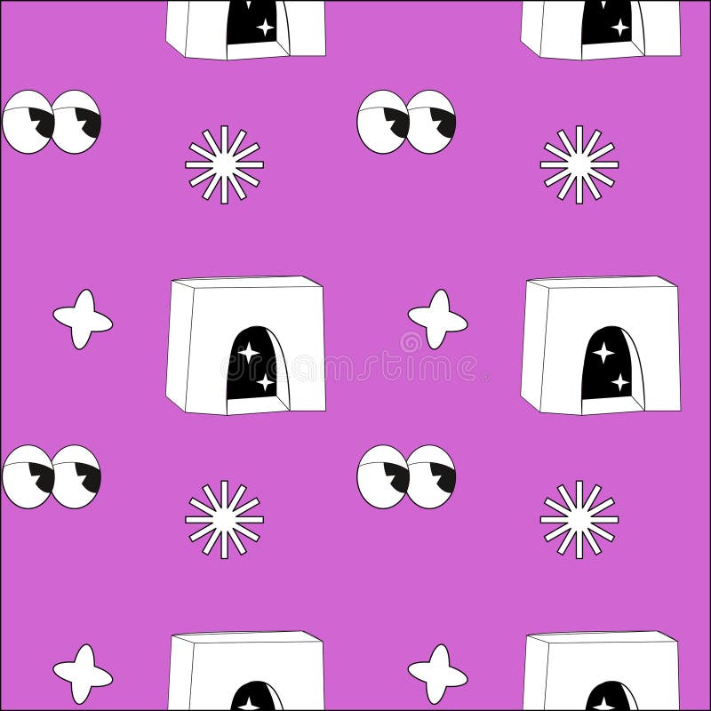 Surrealism Elements Pattern with Abstract Greek Ancient Sculptures ...