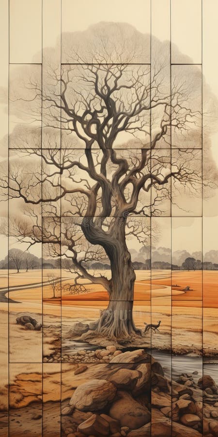 Surrealist Realism: Tree Tile Panels and Large Scale Installations ...