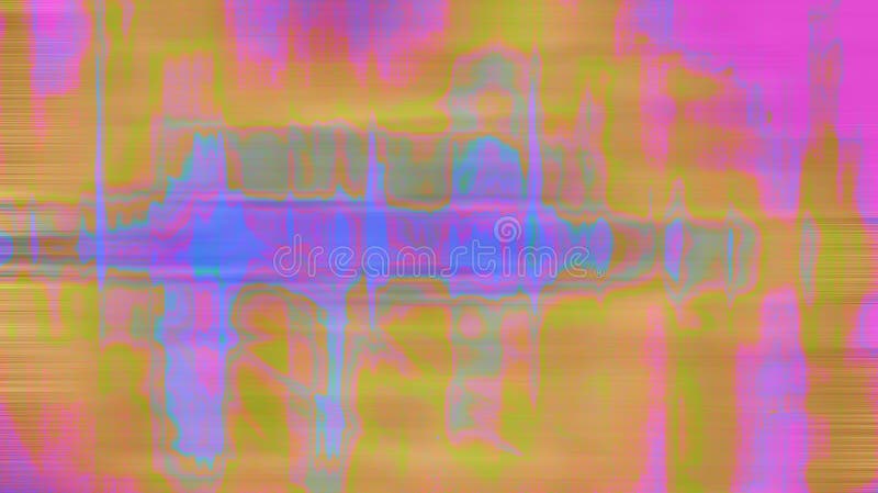 Surrealistic Acid Color Waves and Thermal Imaging Effect. Iridescent ...