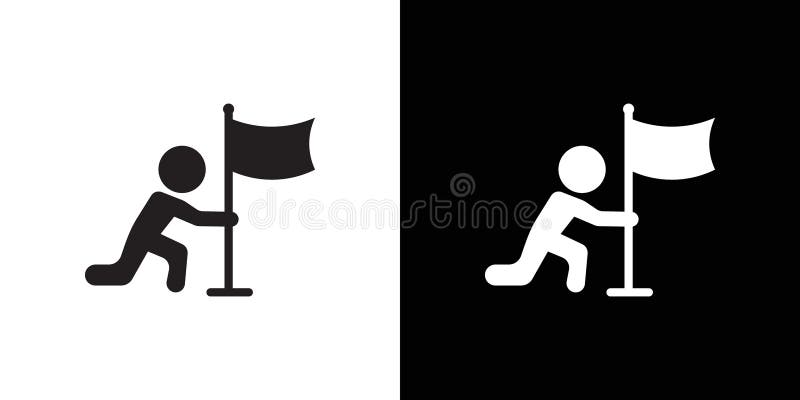 Surrender, Capitulate, Give Up Icon Thin Line Flat Illustration Stock ...