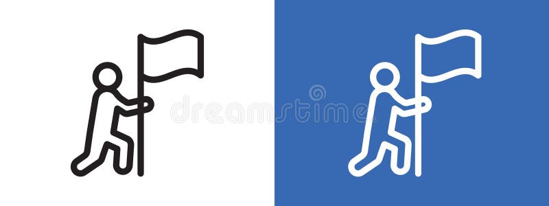 Surrender, Capitulate, Give Up Logo Sign Set Vector Outline Stock ...