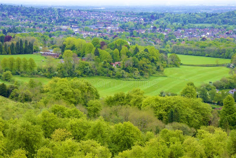 Surrey hills, England stock image. Image of picturesque - 146749439