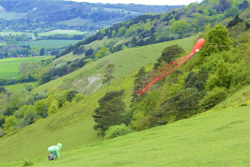 Surrey hills, England editorial stock image. Image of reigate - 146749454