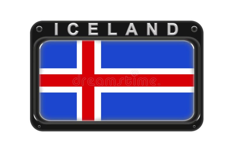 Word Iceland White Background Stock Illustrations – 132 Word Iceland ...