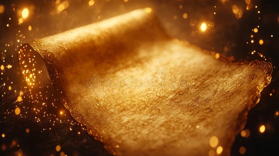 Surrounded by Magical Forces, the Old Scroll Bears the Words of an ...