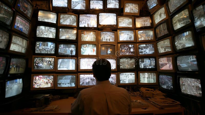 Surrounded by Screens, a Lone Observer Analyzes Endless Streams of ...