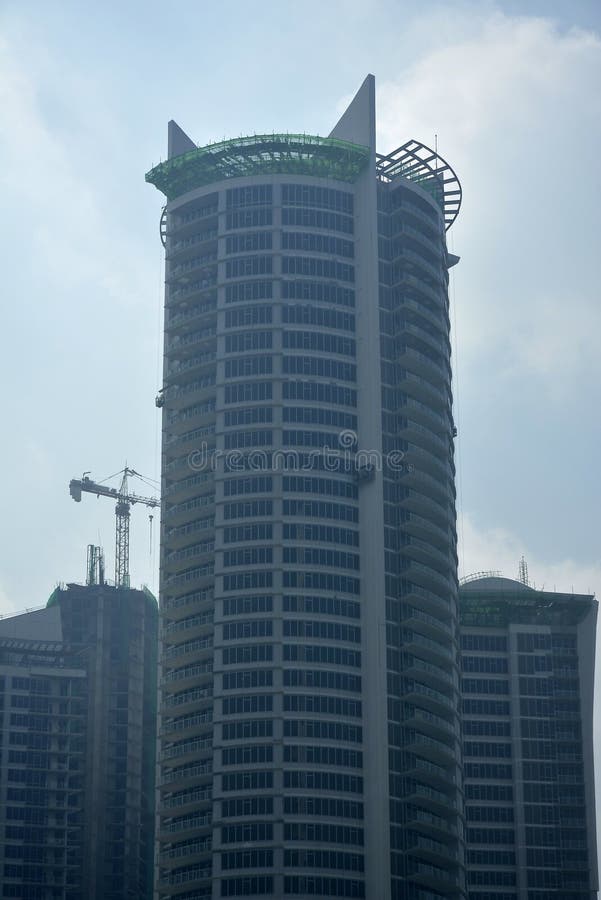Surrounding Building Structures in Makati, Philippines Editorial Stock ...