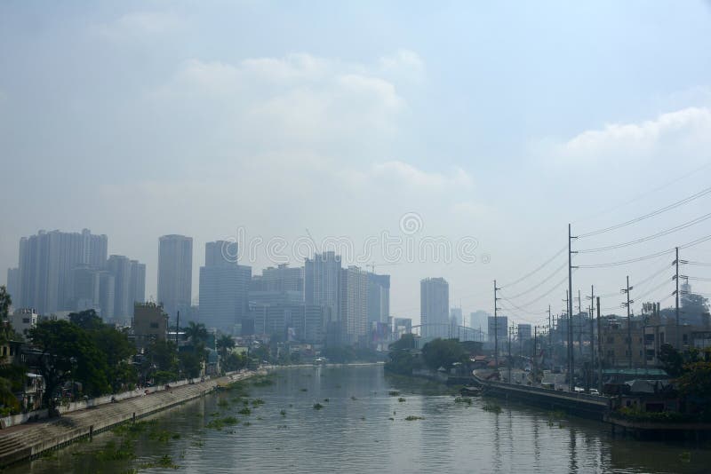 Surrounding Building Structures in Makati, Philippines Editorial ...
