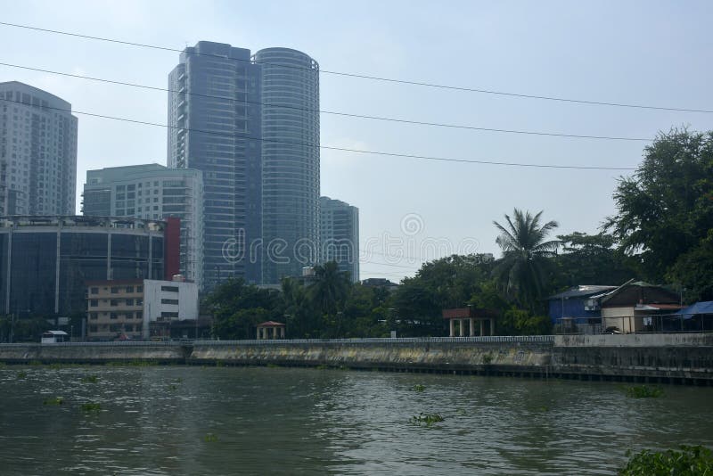 Surrounding Building Structures in Makati, Philippines Editorial ...