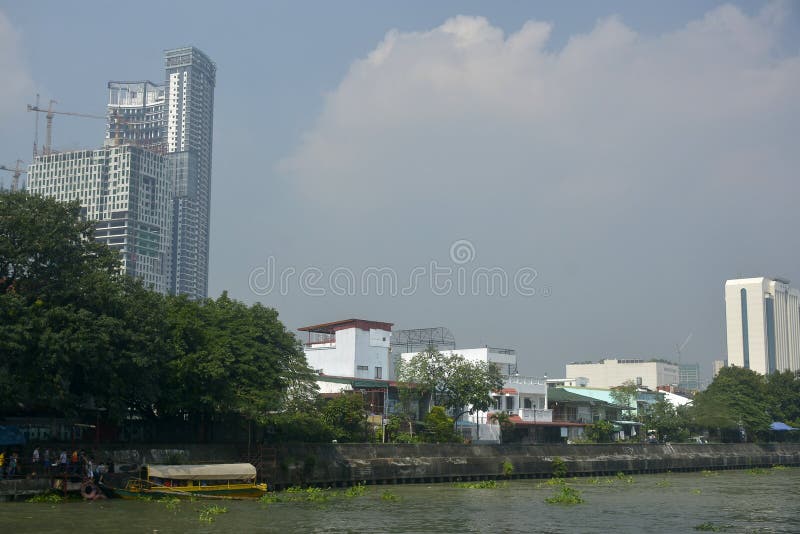 Surrounding Building Structures in Makati, Philippines Editorial ...
