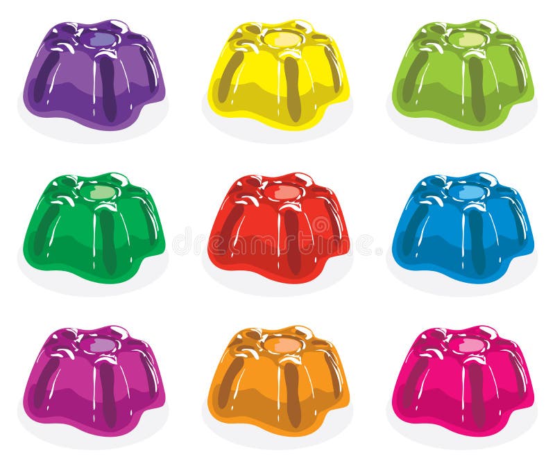 Gelatina Ilustraciones Stock, Vectores, Y Clipart – (8,455 ...