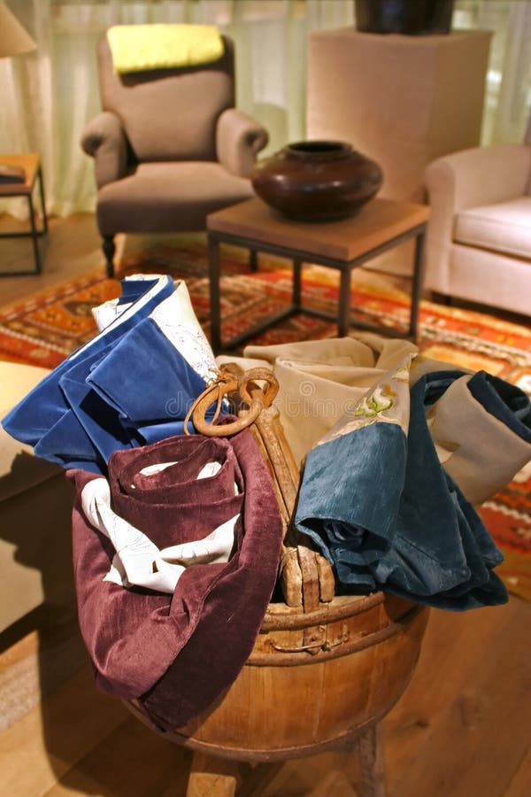 Surtido De La Materia Textil Foto de archivo - Imagen de color, satén ...