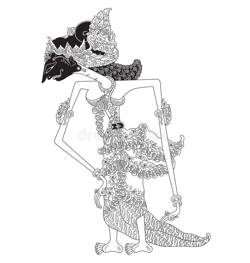 Batara Surya stock vector. Illustration of batari, indonesia - 83919240