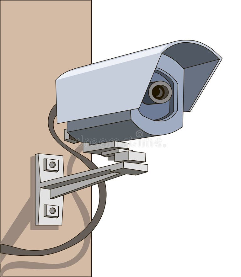 Surveillance Camera Tracking Stock Illustrations – 2,658 Surveillance ...