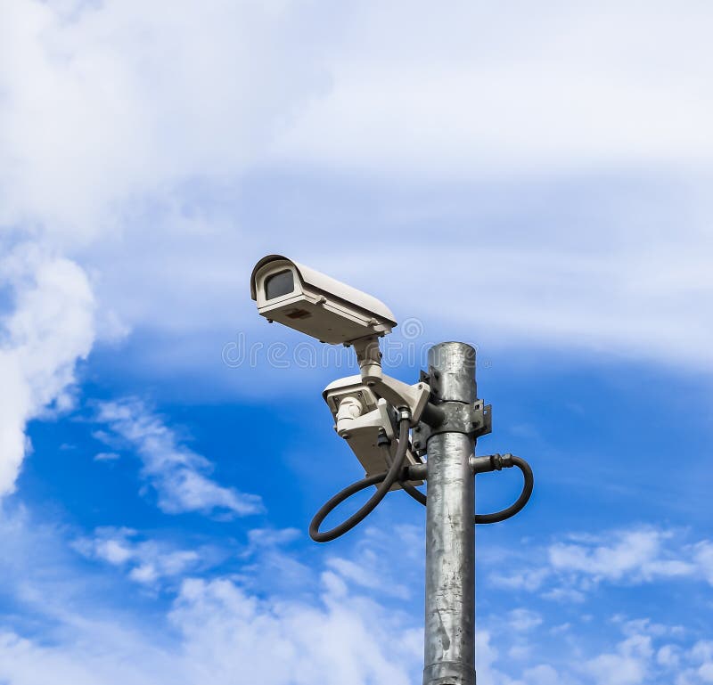 Surveillance camera stock image. Image of technology - 28910247
