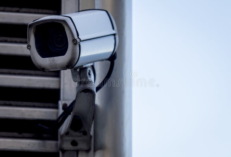 Surveillance Camera Front stock image. Image of equipment - 29093509