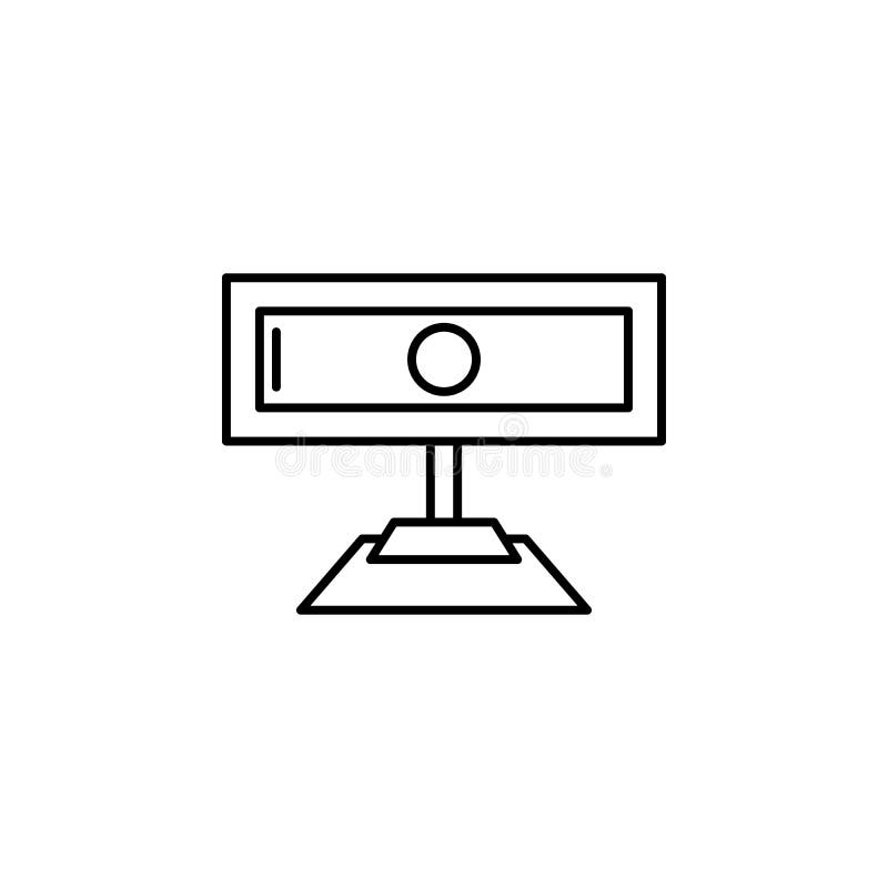 Surveillance Camera Icon. Element of Data Security Icon for Mobile ...