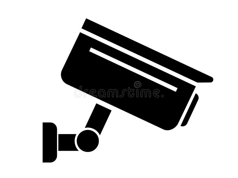 Surveillance Camera Icon,simple Flat Design Stock Vector - Illustration ...