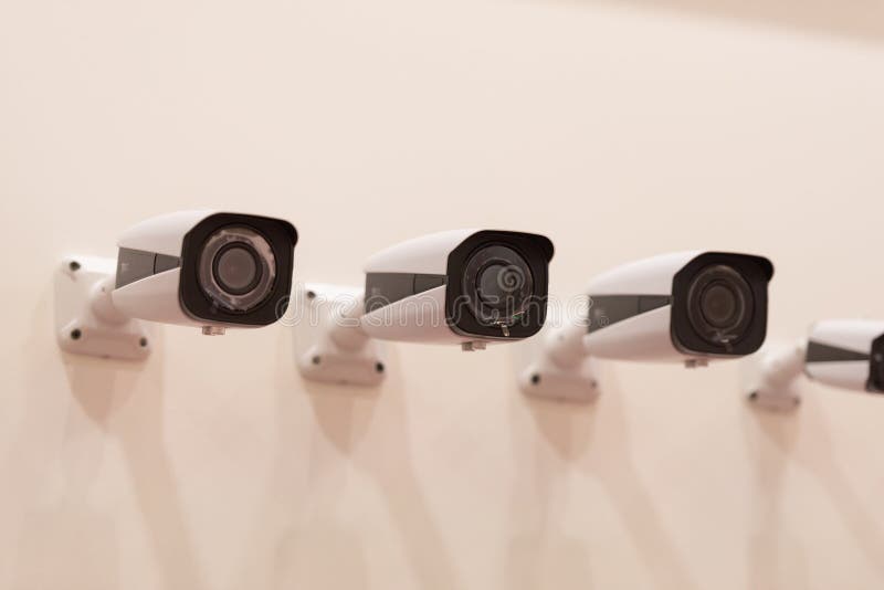 Surveillance camera stock photo. Image of surveillance - 153378692